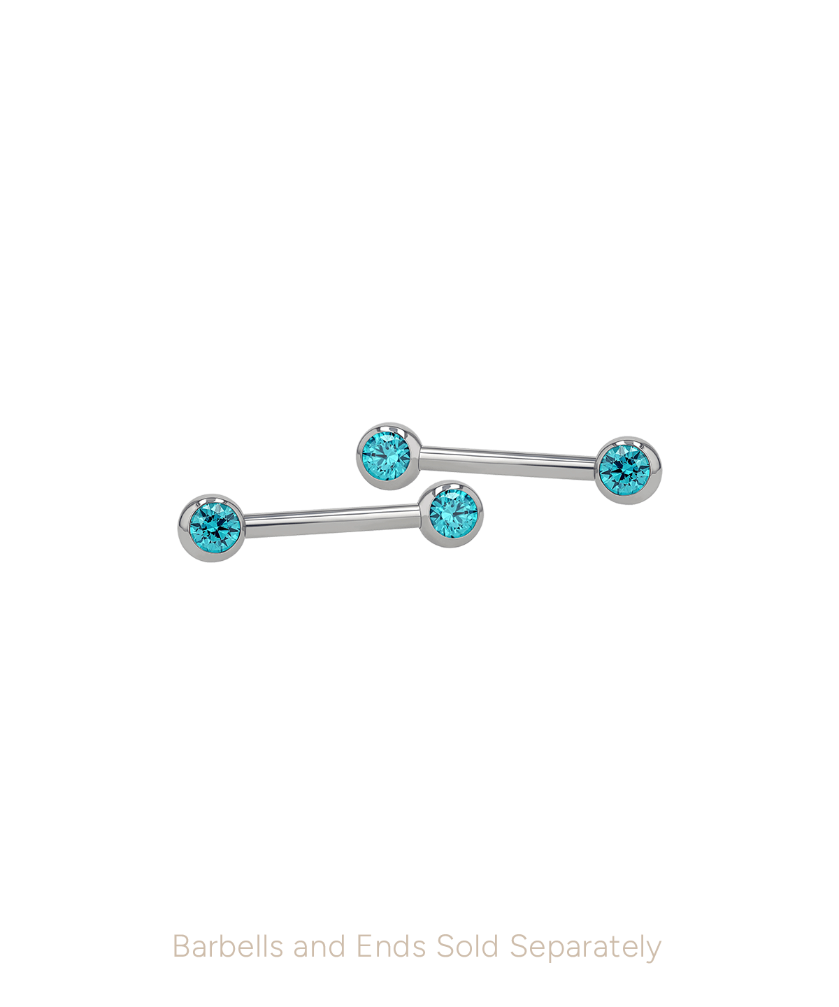 Side Set Gem Ball End Anatometal