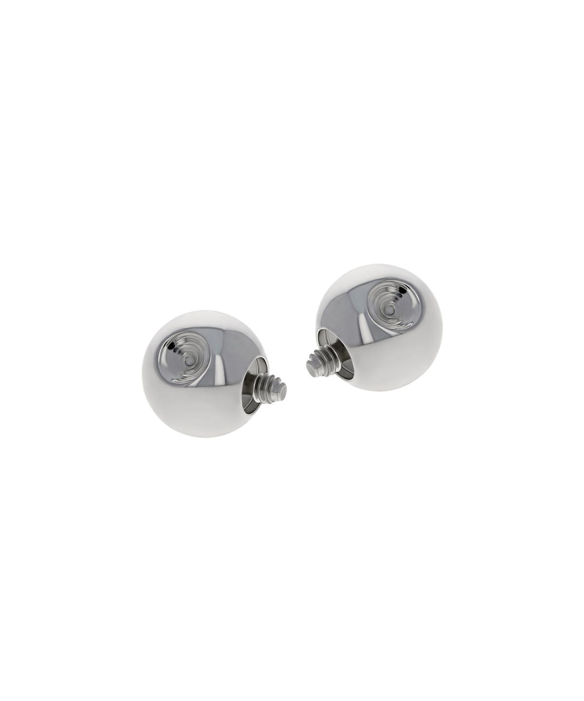Captive Bead End - Titanium, Stainless Steel and Rubber – Anatometal