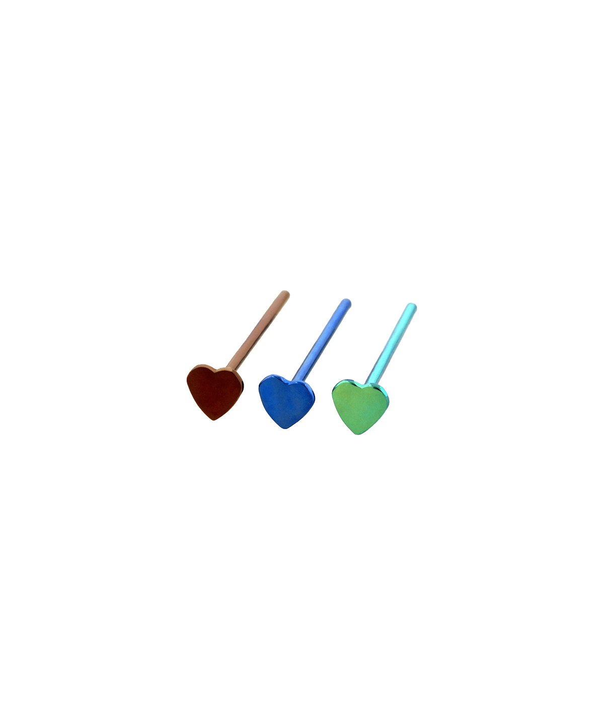 Heart Nostril Screws – Anatometal